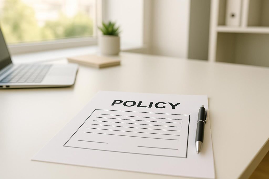 What is the first step in conducting a thorough policy compliance ...